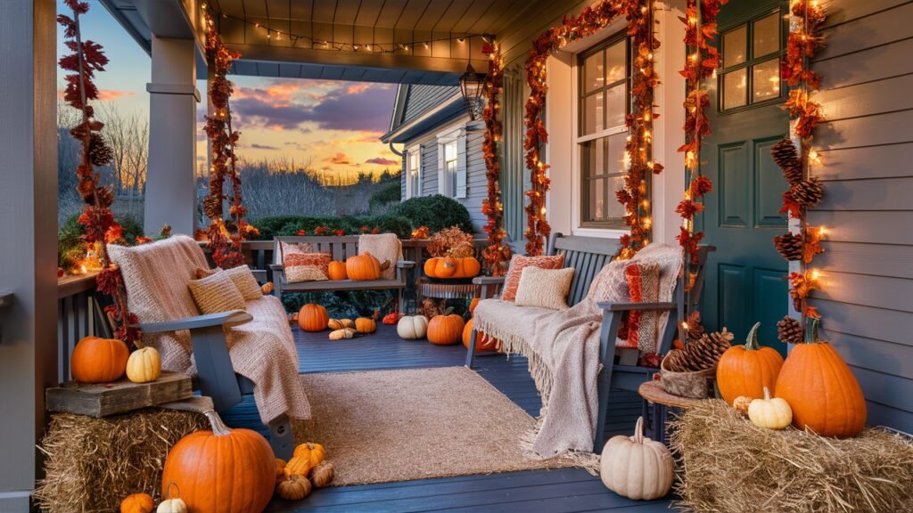 10+ Creative Front Porch Ideas For Fall To Make Your Home Stand Out