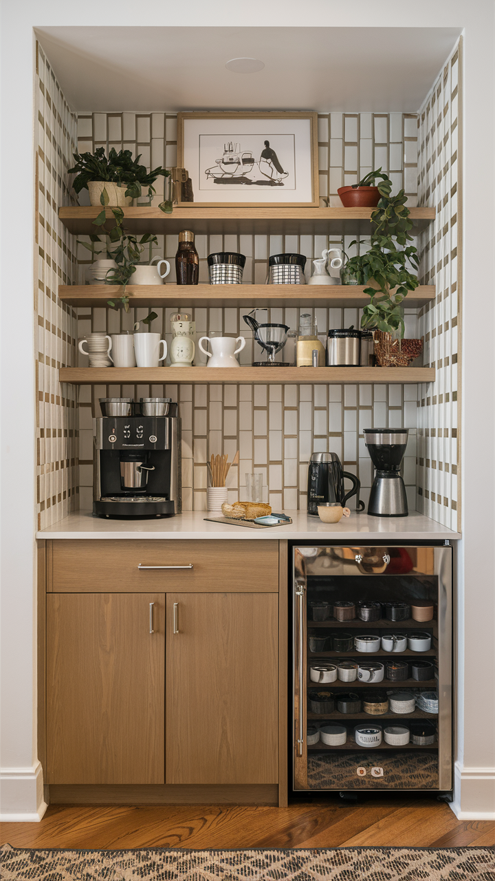 Coffee Bar Ideas! 25+ Creative Coffee Bar...