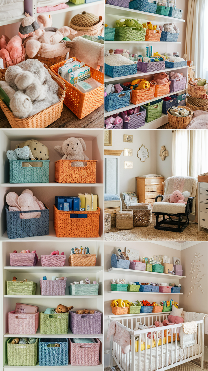 Nursery Organization! 12+ Clever Nursery Organization Tips..