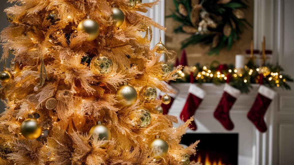 25+ Stunning Gold Christmas Tree Ideas