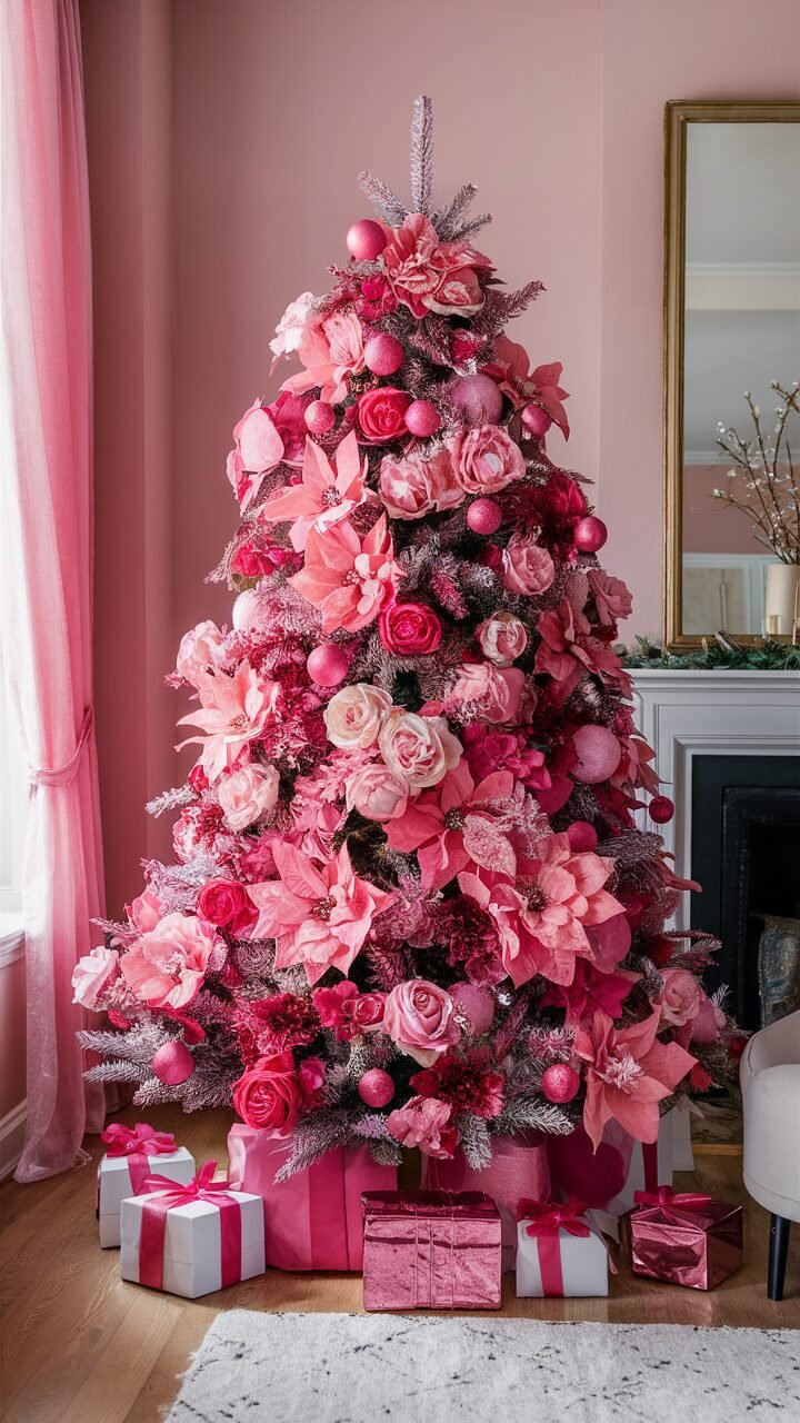 25+ Pink Christmas Tree Ideas