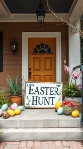 25 Bright And Cheerful Easter Porch Decor Ideas