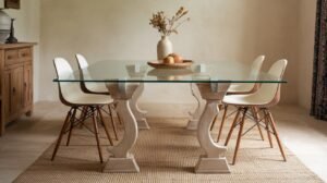25 Gorgeous Glass Table Ideas To Elevate Your Dining Room Decor