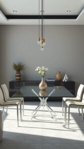 25 Gorgeous Glass Table Ideas To Elevate Your Dining Room Decor
