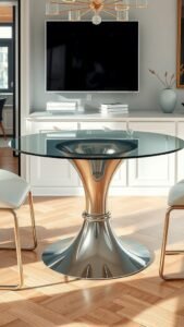 Glass Table Ideas! 25 Gorgeous Glass Table Ideas to..