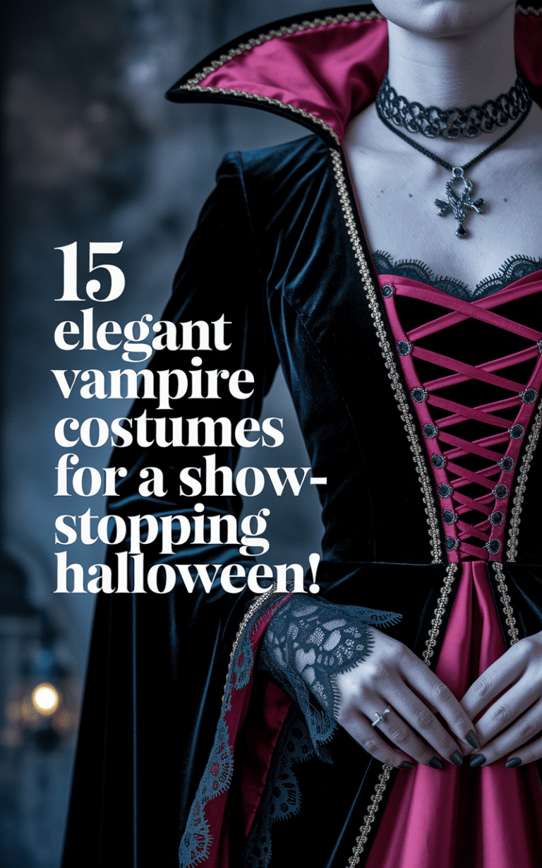 15 Elegant Vampire Costumes That Will Make You The Star Of Any ...