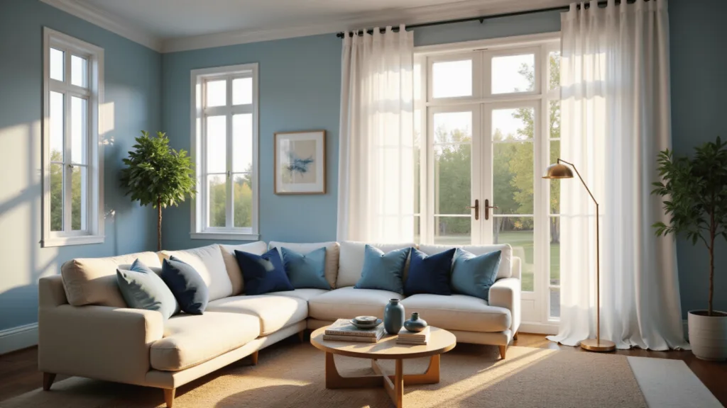 Creating A Serene Sanctuary: Designing Your Perfect Light Blue Living Room
