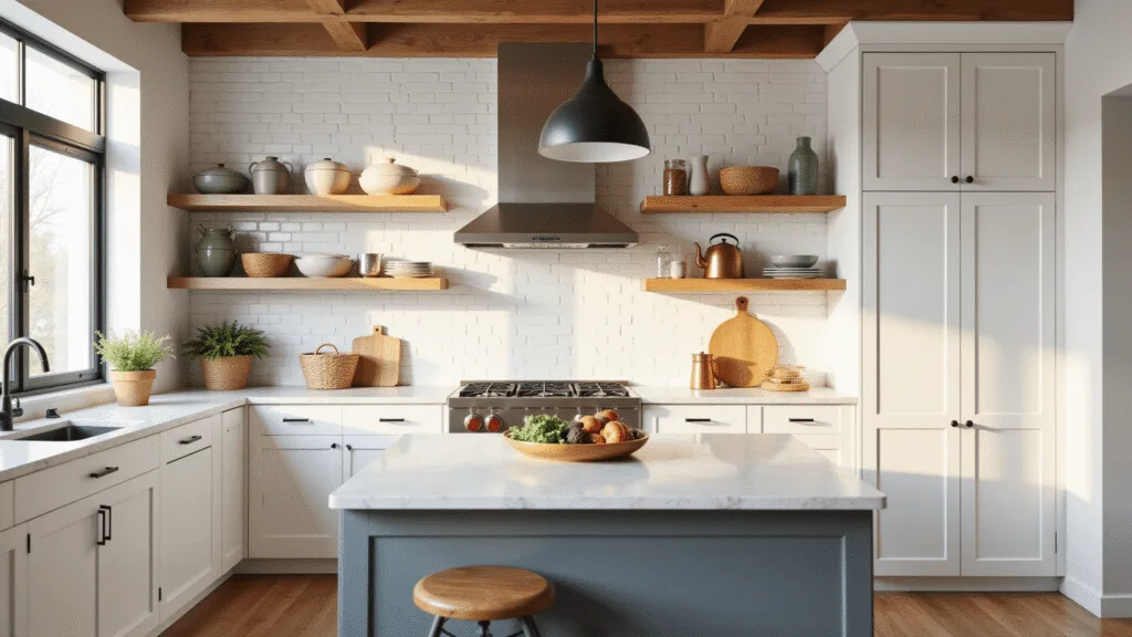 Kitchen Shelves Vs. Cabinets: A Modern Design Dilemma Decoded