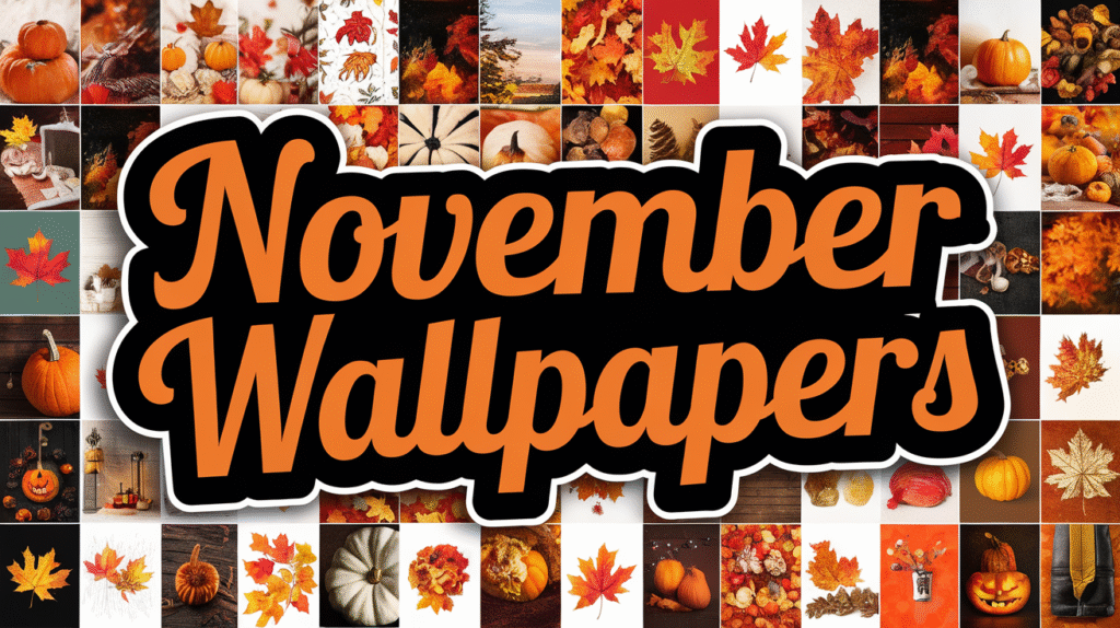 29 Beautiful November Wallpapers To Brighten Your Screen