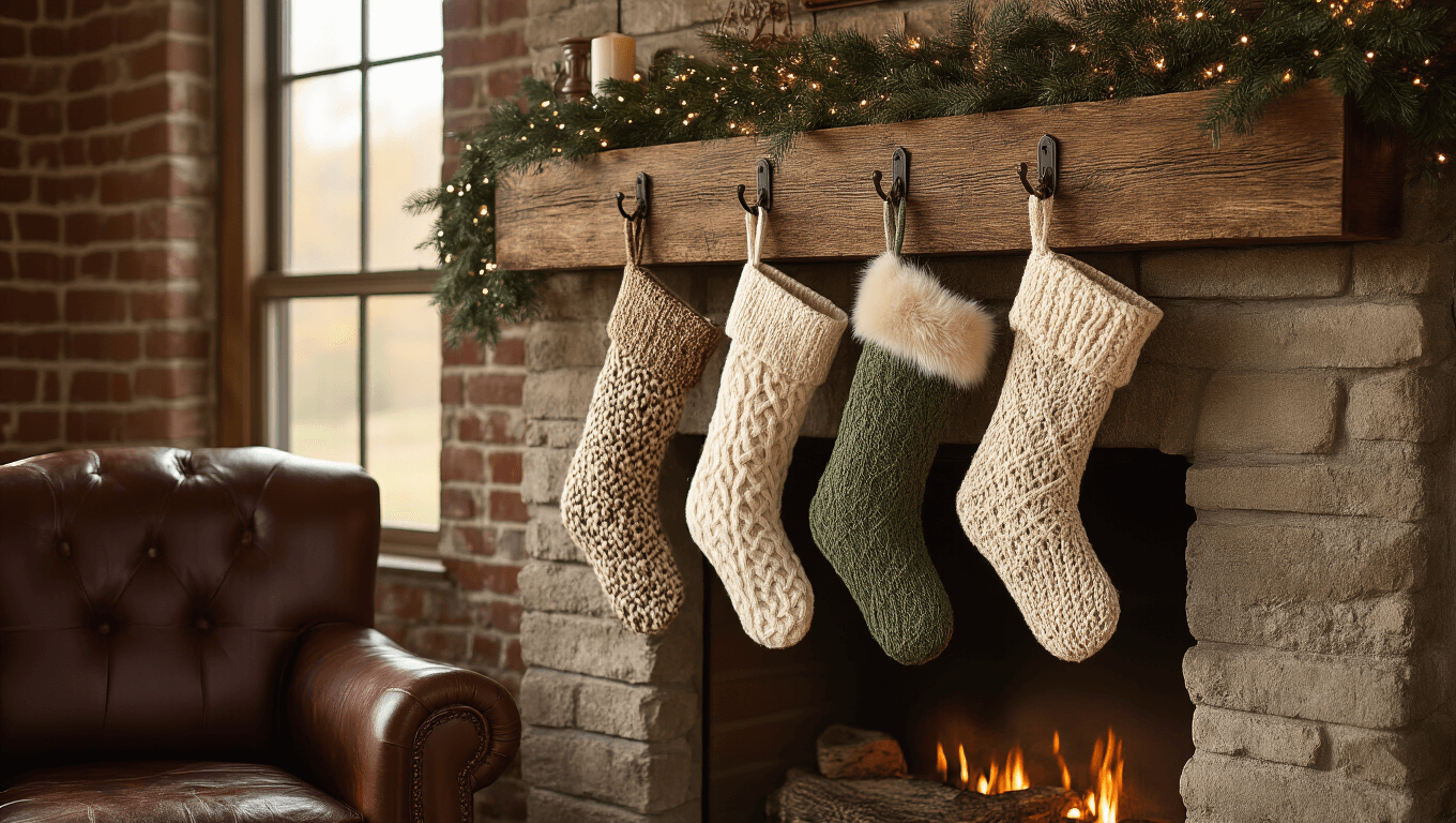 Transform Your Holiday Mantel: Creative Stocking Decorating Ideas That ...
