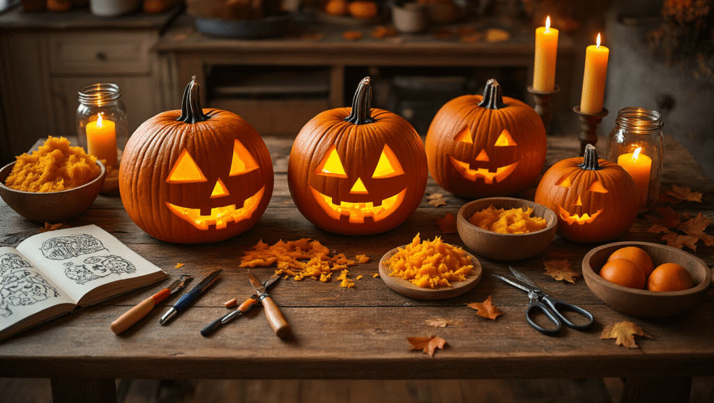 Easy Pumpkin Face Ideas: Carve Your Perfect Halloween Jack-o'-Lantern