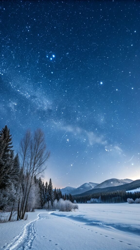 35 Gorgeous Winter Wallpaper Designs To Transform Your Space