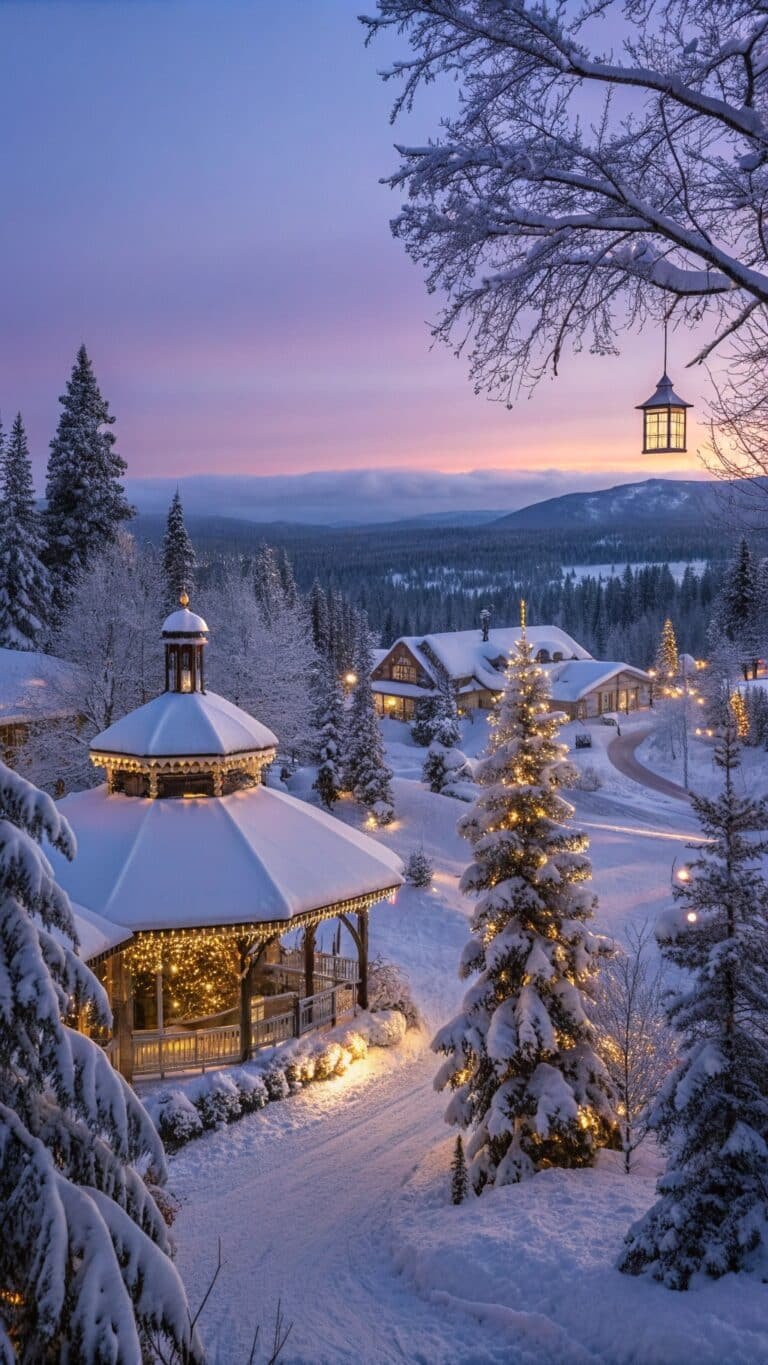 35 Gorgeous Winter Wallpaper Designs To Transform Your Space