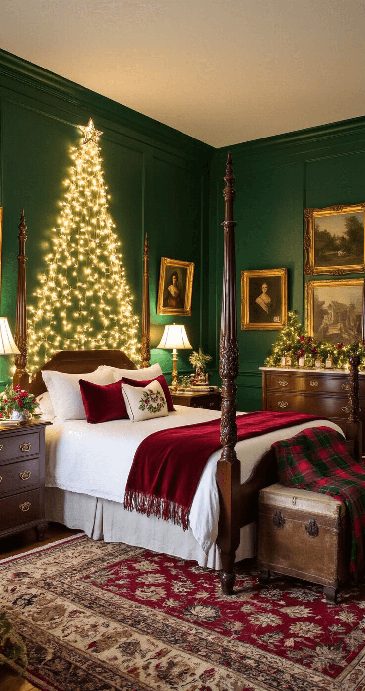 Christmas Bedroom Decorating Ideas That Will Make Your Space Feel Like ...