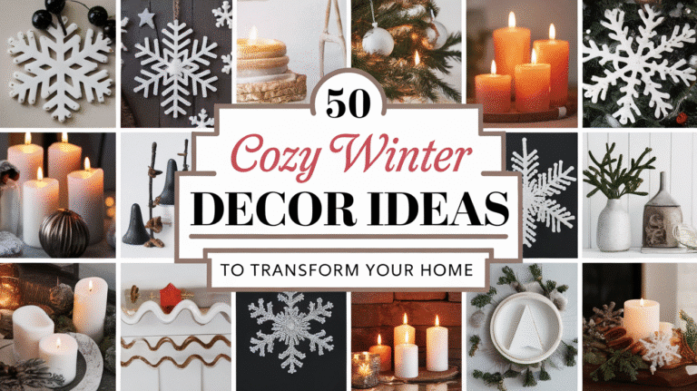 50 Cozy Winter Decor Ideas To Transform Your Home