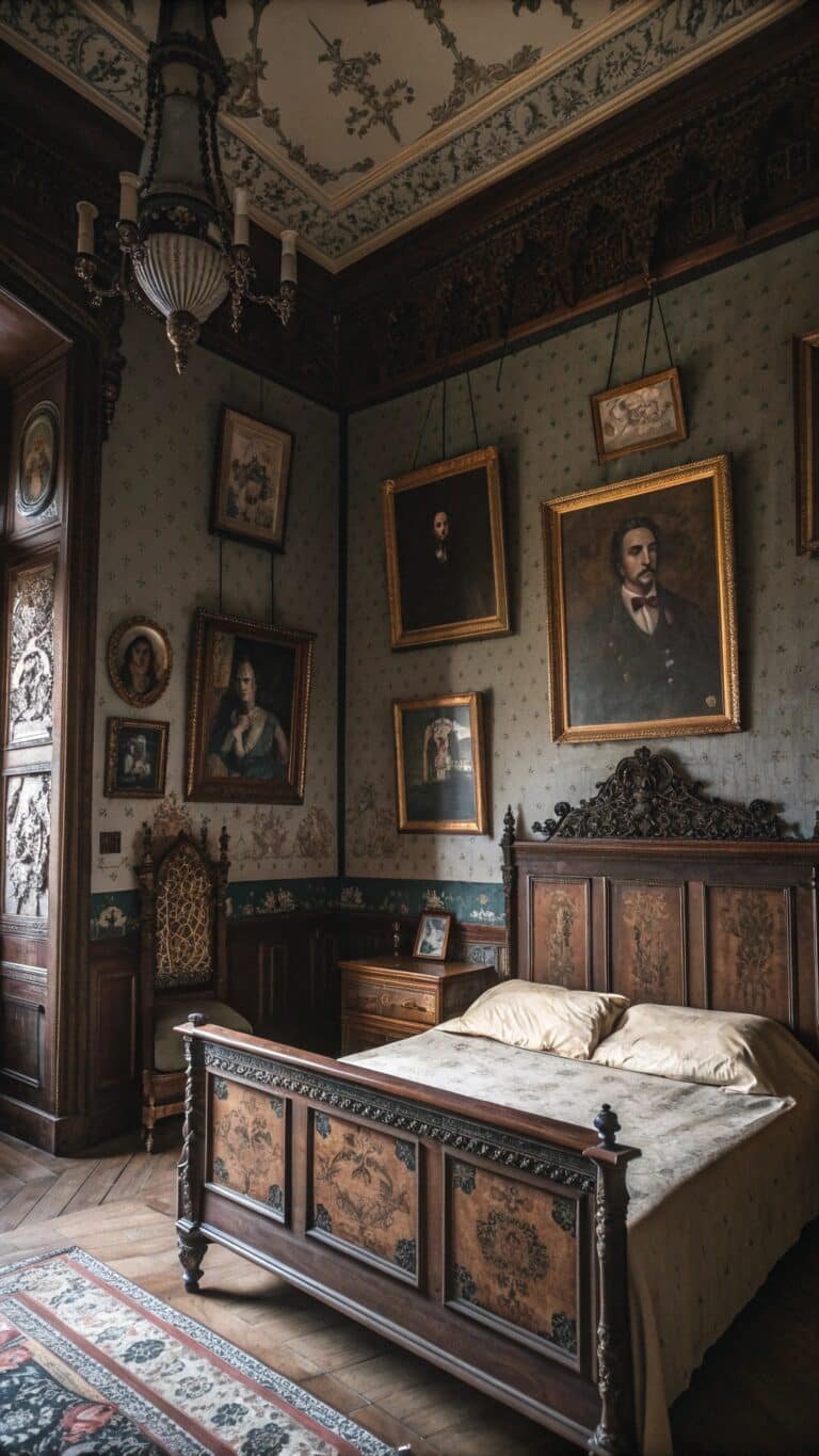 25 Stunning Gothic Antique Bedroom Ideas For A Darkly Elegant Space