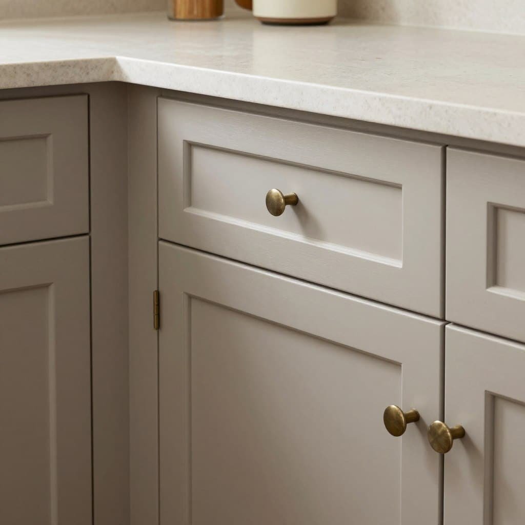 Greige Kitchen Cabinets: Designer Pairings & High-End Ideas