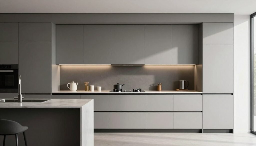 Greige Kitchen Cabinets: Designer Pairings & High-End Ideas